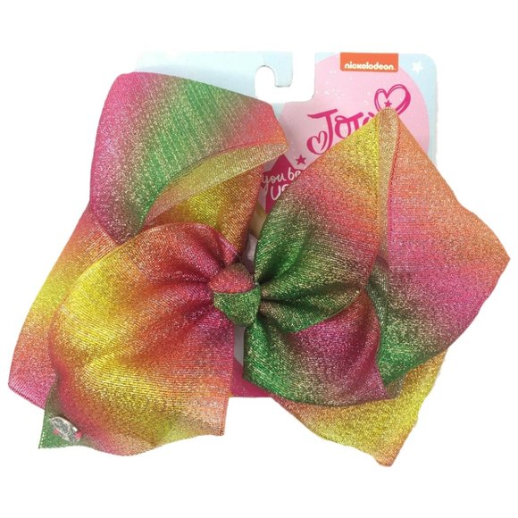 JoJo Siwa | Accessories | Jojo Siwa Pink Green Orange Yellow Sheer ...